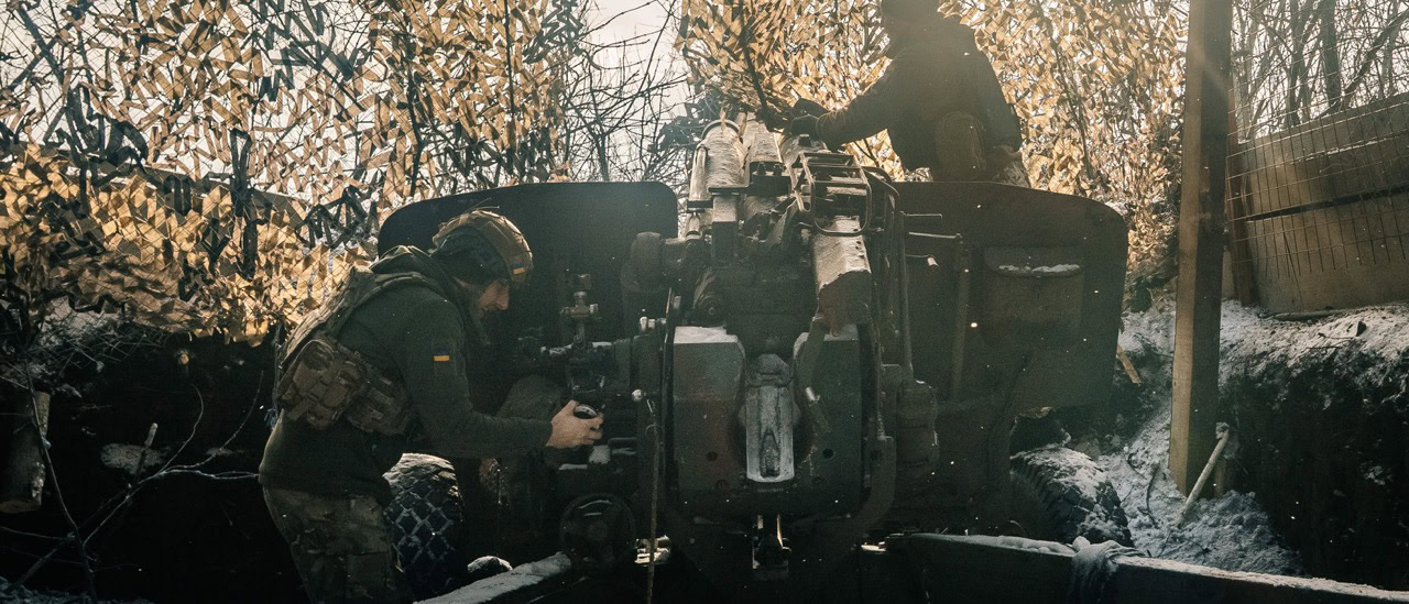 Artillery on the Pokrovsk front operates under drone threat